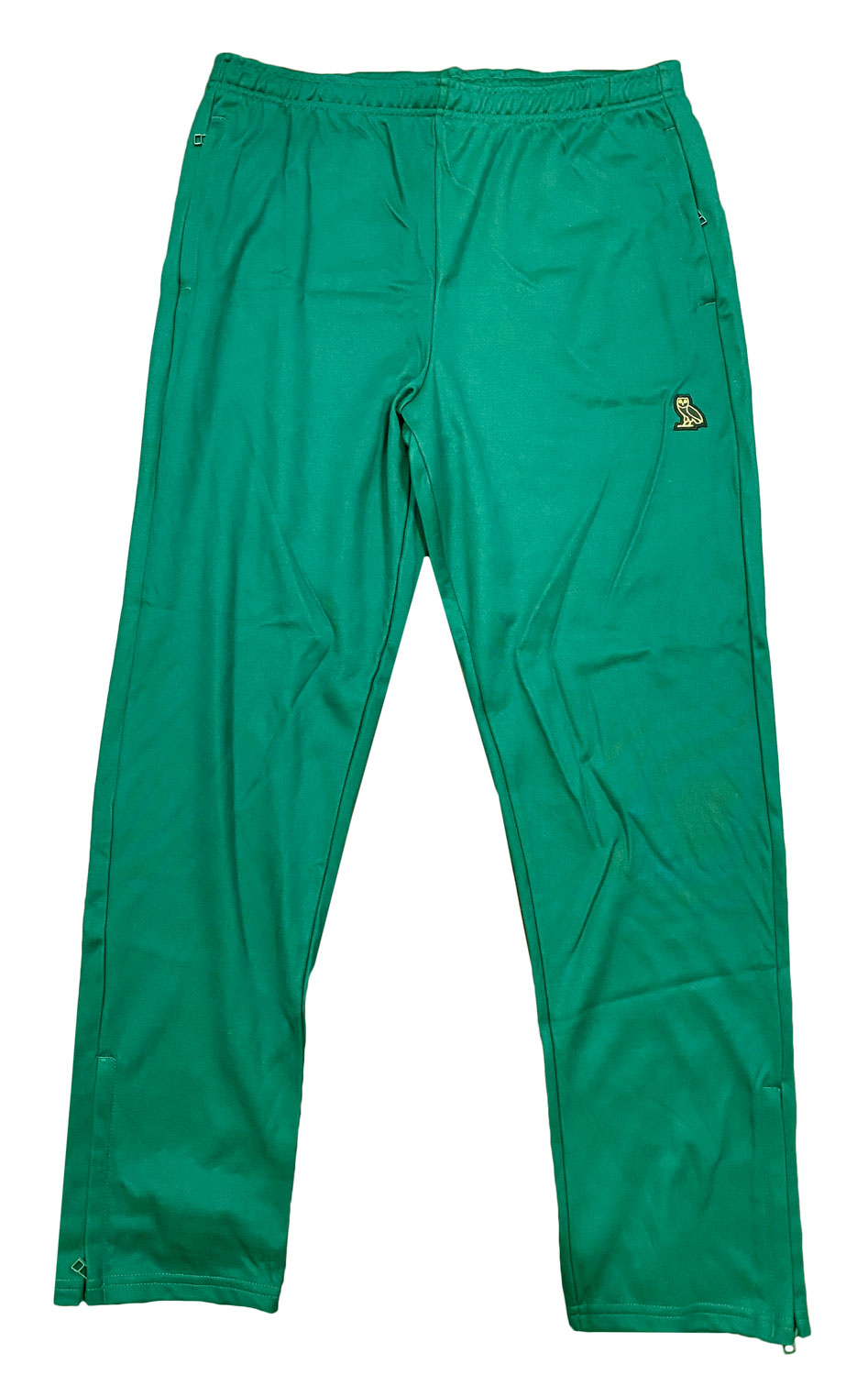 OCTOBERS VERY OWN OVO Men's Green Classic Track Pants w/ Zip Leg NWT | eBay